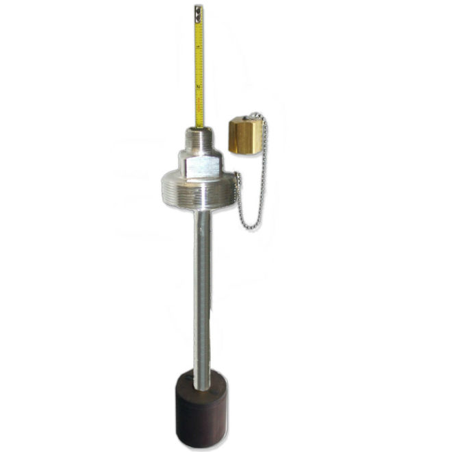 Liquid Level Tape Measure Stainless & Buna | | LiquidLevel.com
