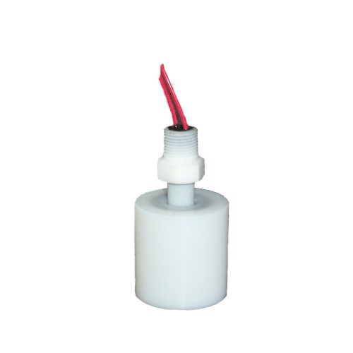 PTFE Float Switch – LS-15-600, 1/8″ NPT, SPDT, 3 VA, 1.10″ Float, 24 ...